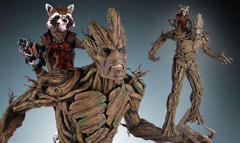 Rocket Raccoon And Groot Are Headed Into Battle