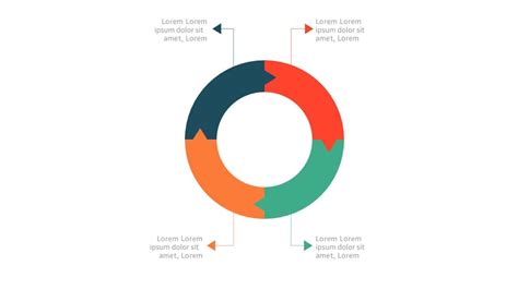 Colorful Circle With Arrows Google Slides Theme And Powerpoint Template Slidesdocs