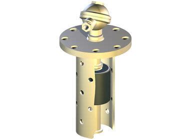 Float Level Switch For Liquids Flange With Protective Tube RITM Industry