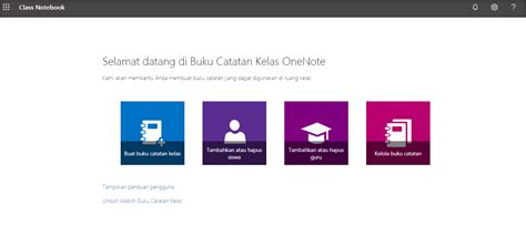 Mengenal Class Notebook Ato Buku Catatan Kelas Digital Dari Office 365