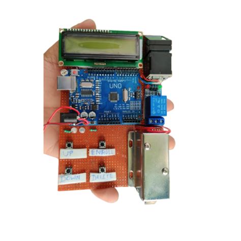 Finger Print Security Lock Project Store