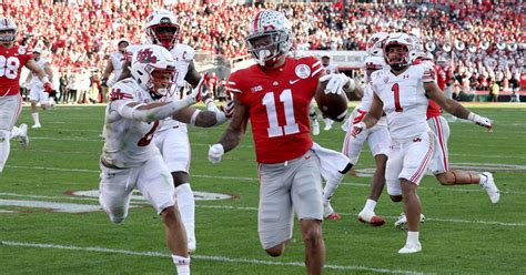 Ohio State Jaxon Smith Njigba Delivers Historic Record Breaking Rose