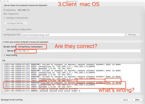 Can T Connect Win10 To Mac OSHost Is Down Cannot Connect Socket