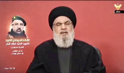 نصر الله ردنا على “إسرائيل” آتٍ وسيكون مؤثرًا وفاعلًا