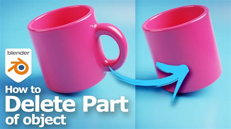 How To Delete Part Of Object Tutorials Tips And Tricks Blender