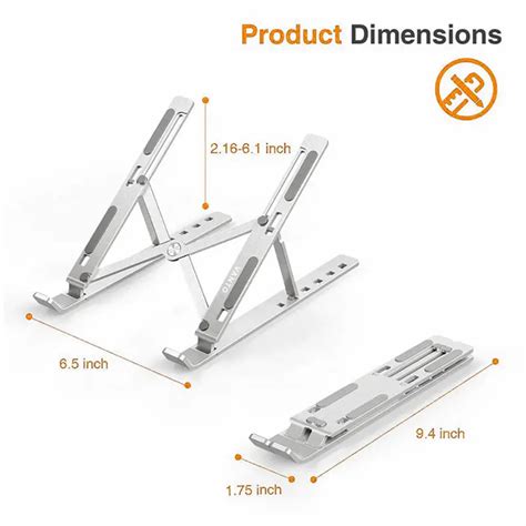 Ripley Soporte Plegable Base Notebook Macbook Pro Air Aluminio X12