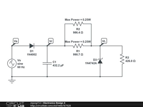 Electronics Design CircuitLab
