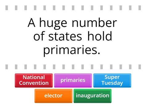Wpk Us Presidential Election Terms Find The Match