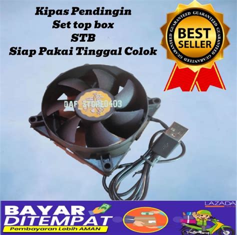 Kipas Fun Pendingin Set Top Box Stb Siap Pakai Tinggal Colok Di Lubang Stb Nya Lazada Indonesia