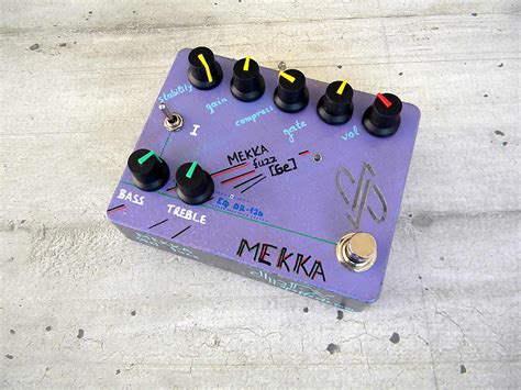 Dpfx Pedals Mekka Germanium Fuzz With Orange Or 120 Eq Reverb