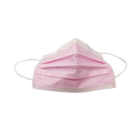 Disposable 3 Ply Nonwoven Earloop Non Sterile Medical Surgical Face