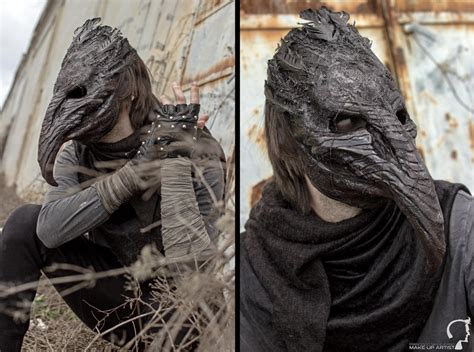 Black Death Crow Mask By Fragatsu On Deviantart