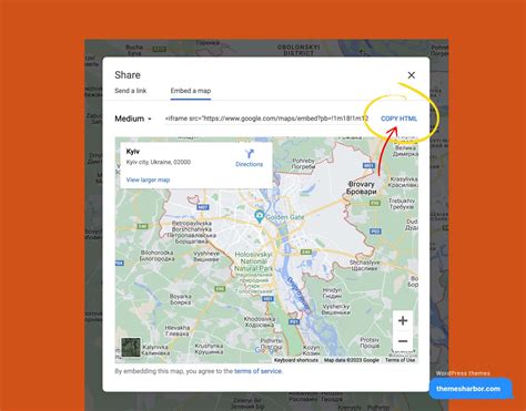 Google Maps In WordPress Themes Harbor