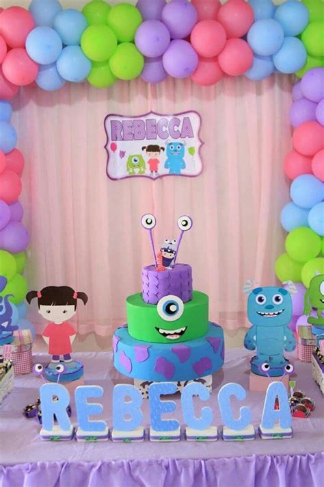 Monster Inc Party Monster 1st Birthdays Monster Birthday Parties 2nd