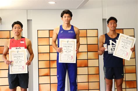 【gpシリーズ2024・田島記念】山内大夢（東邦銀行）が男子400mハードルで優勝：日本陸上競技連盟公式サイト