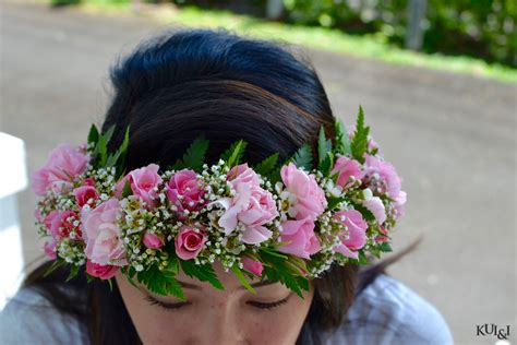 Pink Hawaiian Haku Kui And I Florist Llc Hilo Hawaii