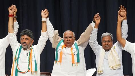 Congress Vows To Fulfil Pre Poll Guarantees At First Karnataka Govt Meet Mint