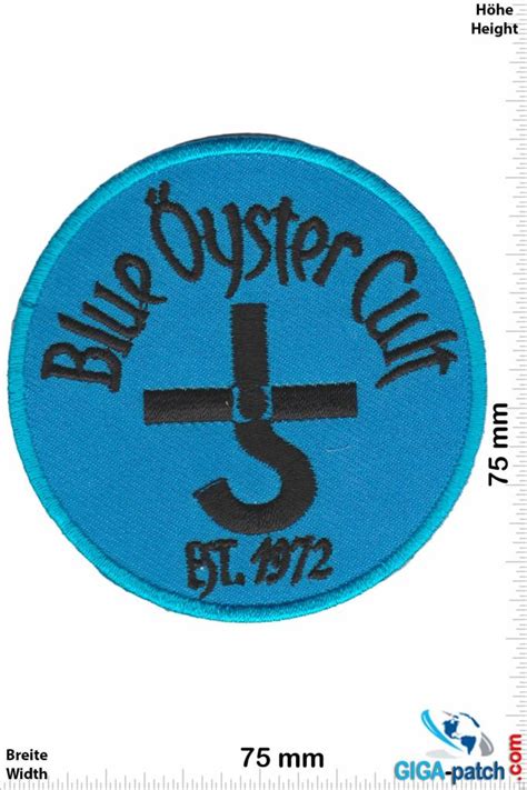 Blue Öyster Cult Patch Aufnäher Aufnäher Shop Patch Shop
