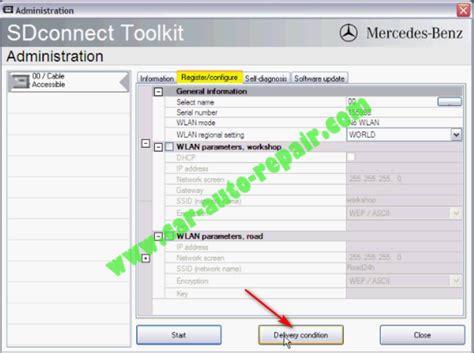 How To Configure MB SDconnect WLAN Router Auto Repair Technician Home