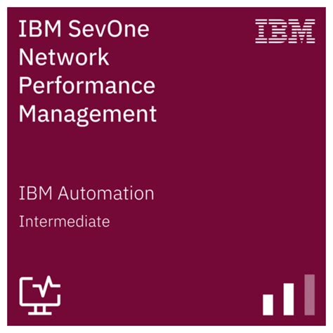 Ibm Sevone Network Performance Management Credly
