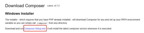 Composer的安装、镜像配置及试用composer安装 Csdn博客