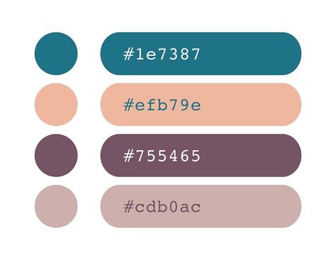 블루 핑크 색상 팔레트 밝은 색상 카탈로그 색상 일치 Rgb Cmyk 색상 조화로운 색상 팔레트 샘플 디자인 및 16진수 코드로