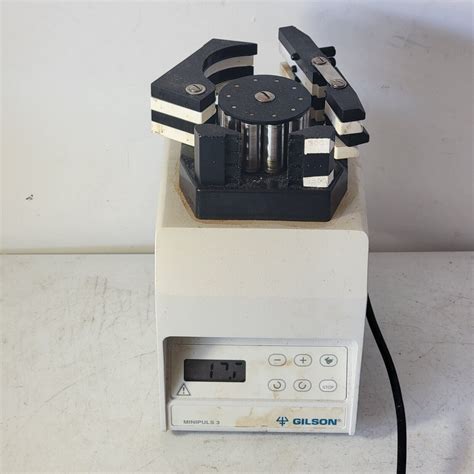 Read Gilson Minipuls 3 Variable Speed Bi Directional Peristaltic Pump