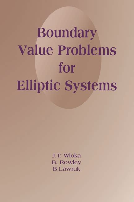 Boundary Value Problems For Elliptic Systems