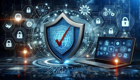 2d Vector As Shield With A Checkmark Symbolizing Verified Security Concept As Vector