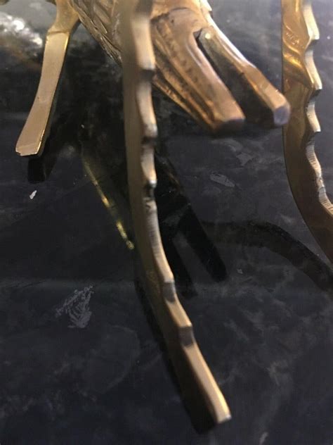 Vintage Brass Grasshopper Cricket Figure Figurine 314 High 2124842318