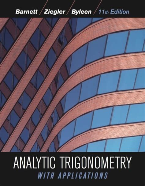 analytic trigonometry with applications 11th edition pdf geturebook