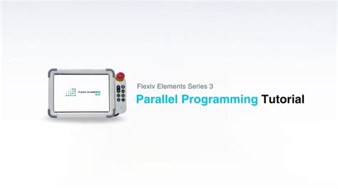 Flexiv Elements Series Tutorial Master Parallel Programming Youtube