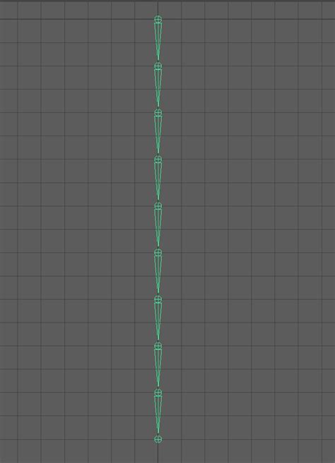 Mayaでシュルシュルとのび るspline IK IK spline いのぽあ CG and GAME blog