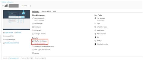 How To Secure A [] With An Ssl Certificate On Plesk Global