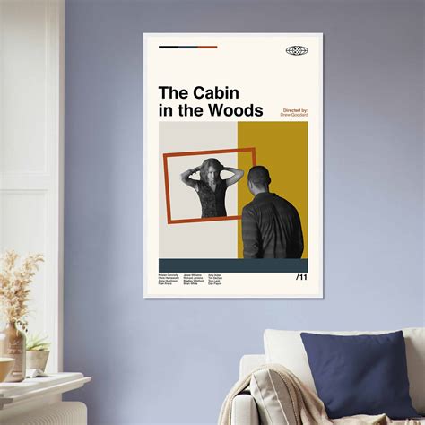 The Cabin In The Woods Movie Poster The Cabin In The Woods Print