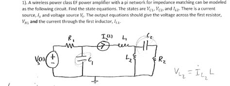 Solved ﻿a Wireless Power Class Ef ﻿power Amplifier With