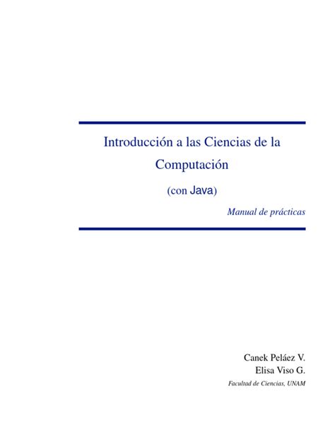 Practicas De Programacion Con Java Pdf