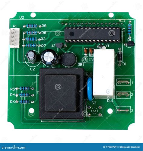 Microcircuit Board Stock Image Image Of Micro Deck 17903709