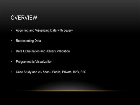 Jquery For Big Data Visualization Pptx