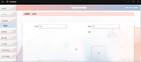 基于ssm vue医院电子病历管理【开题 程序 论文】 计算机毕业设计 vue病例模板 csdn博客