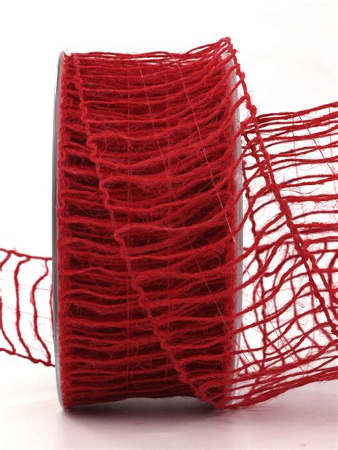 Grobes Gitterband outdoor rot 50 mm breit 10 m Rolle günstig kaufen