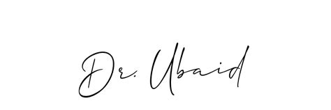 89 Dr Ubaid Name Signature Style Ideas Super Name Signature