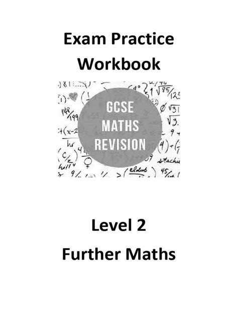 Level 2 Further Maths Revision Workbook Pdf