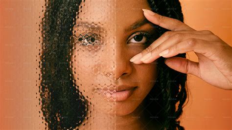 Textured Glass Photo Effect Graphics Motion Array