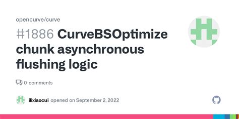 CurveBSOptimize Chunk Asynchronous Flushing Logic Issue 1886