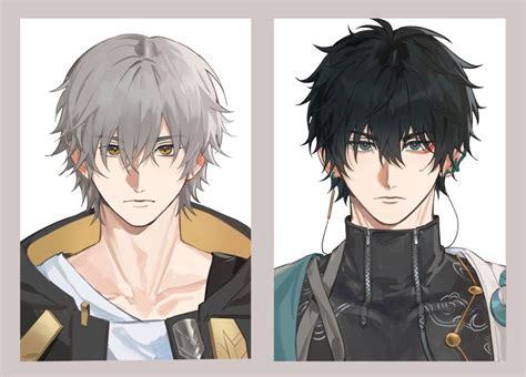 Caelus X Dan Heng In Anime Princess Stars Art Inspiration Drawing