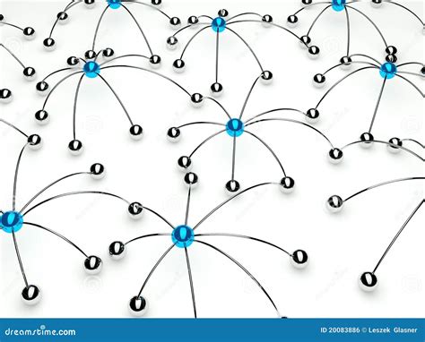 Abstract Conception Of Network And Communication Stock Illustration Illustration Of Contact