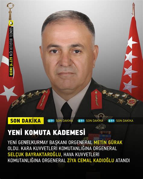 Tsknın Yeni Komuta Kademesi Belli Oldu