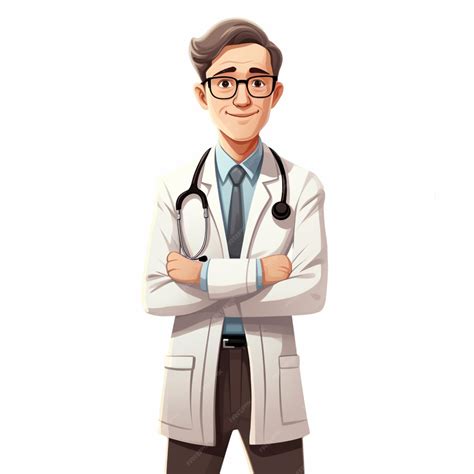 Premium Vector Doctor Cartoon Vector