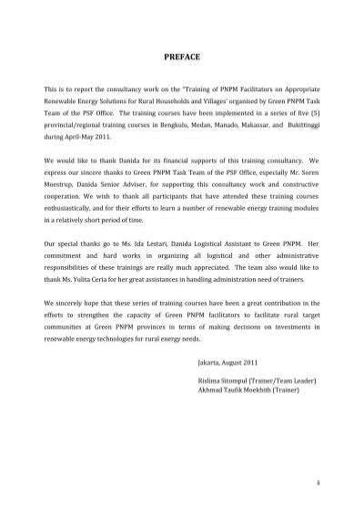 PREFACEThis Is To Report